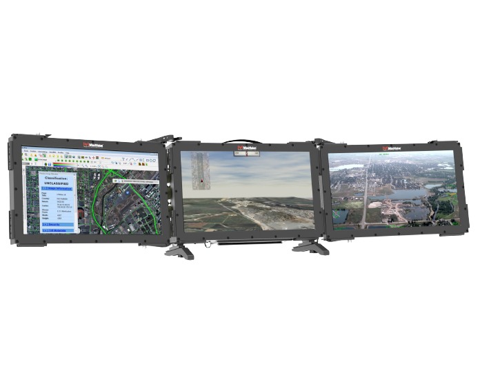 MesaPac™ CP MIL-STD Portable Rugged Workstation - MaxVision